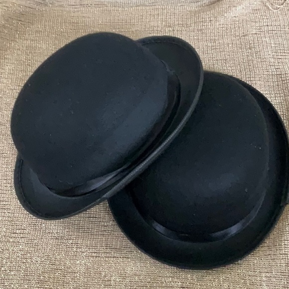 Accessories | Derby Bowler Hat For Kids And Adults Black Costume | Poshmark